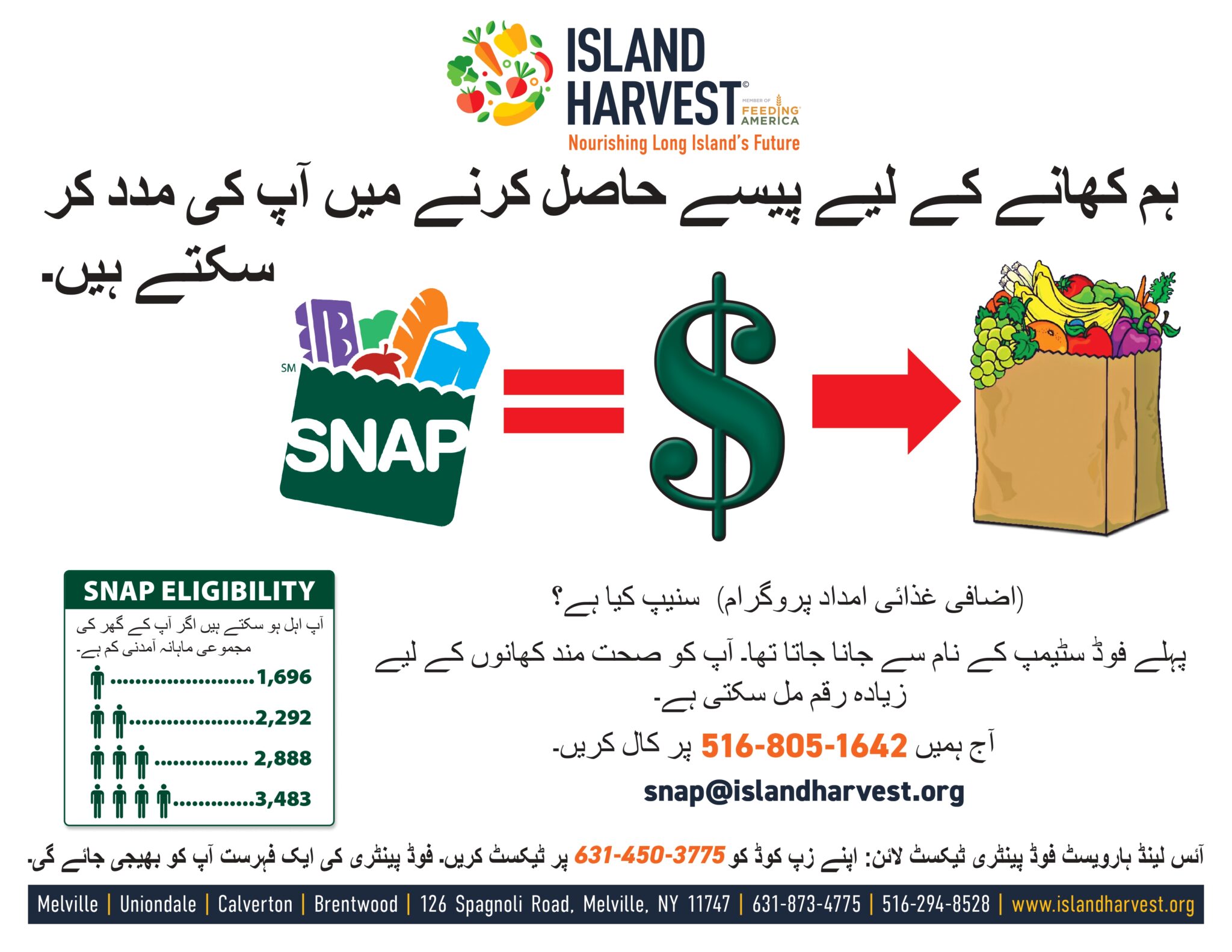 SNAP Resources: Assistance Programs on Long Island